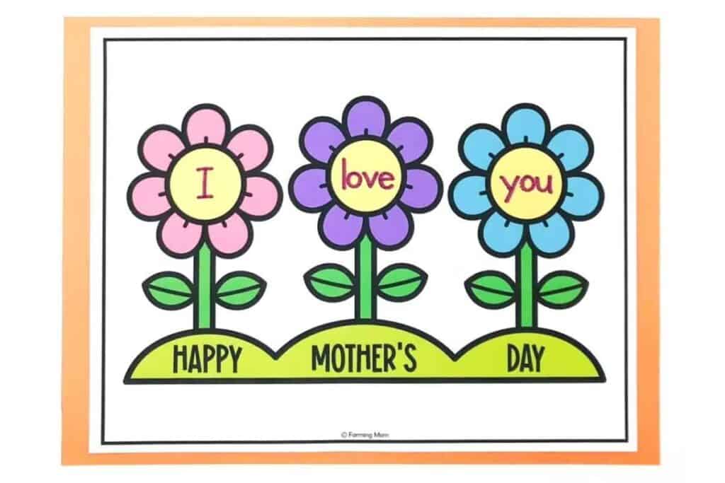 Easy Mothers Day Paper Crafts for Kids